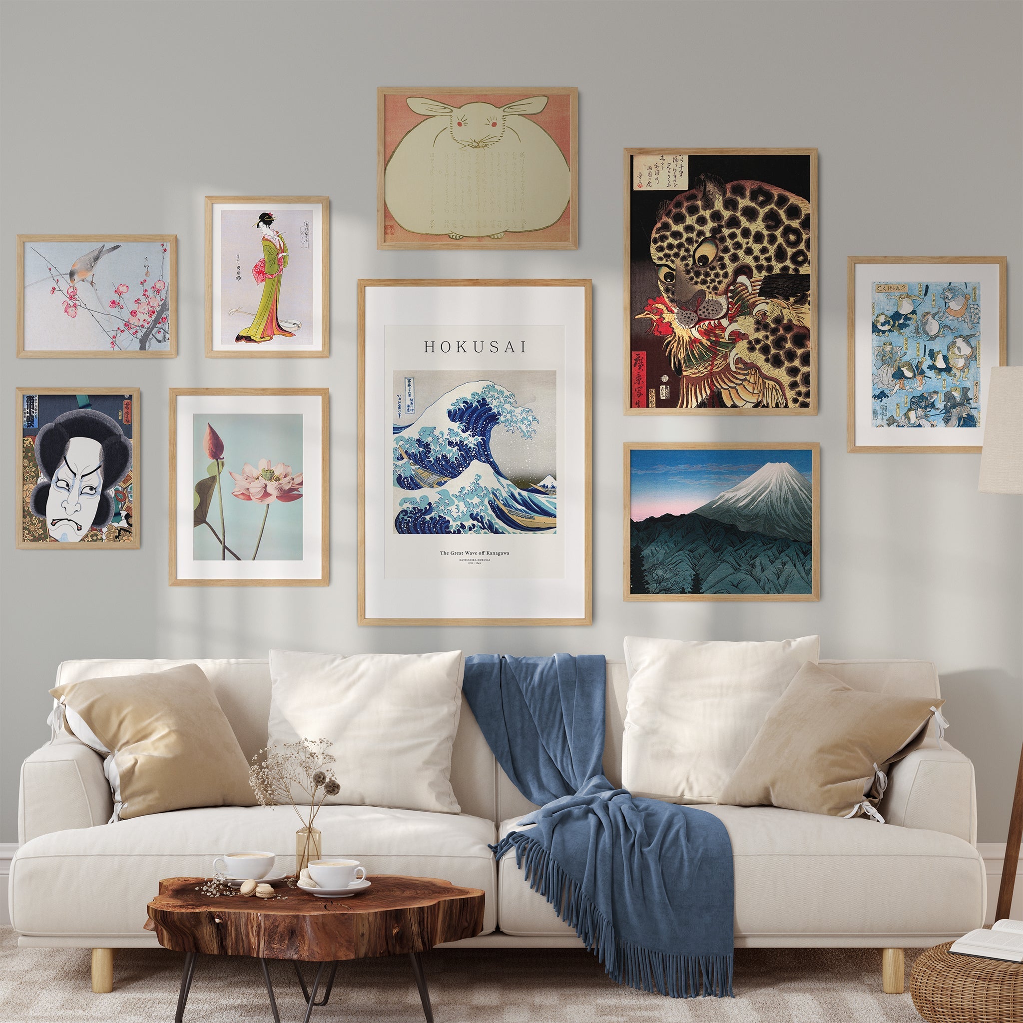 Wall Art Selections of Classical Japanese Artists from Japandi.Art